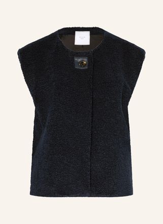 Neo Noir Neo Noir Teddyfell-Weste Anjanna blau