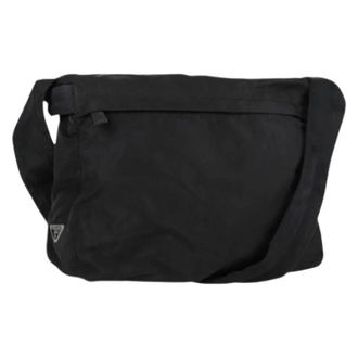 Prada Pre-owned Nylon Cross Body Bag - - Pre-owned - Damen - Schwarzk - ONE SIZE