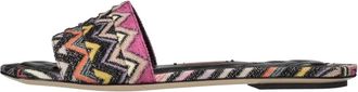 Missoni Femme, Chaussures, Multicolore, Taille: 37 EU Gia Flat Chaussures
