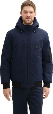 Tom Tailor Herren Blouson Jacke mit Polsterung,10668 - Sky Captain Blue, XXXL