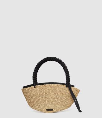 Muu&ntilde; Panier Mini Shell Noir