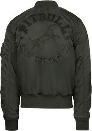 Pitbull Veste Homme Bomber HACKET, Vestes Hommes Transition, Doudoune Homme College Style, Vestes Retro Style, L&eacute;g&egrave;re Veste Sportive