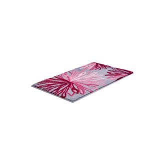GRUND Art Badematte 60 x 100 cm Rosa/Grau-17030145 - Grund