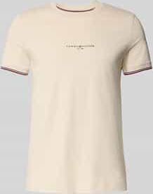 Tommy Hilfiger Slim Fit T-Shirt aus reiner Baumwolle