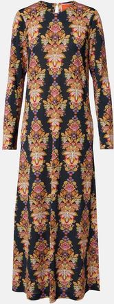 La DoubleJ Bedrucktes Maxikleid aus Jersey