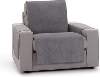 Eysa Practica sofa &Uuml;berwurf 1 Sessel Rabat Farbe 06- Gris, Dunkelgrau