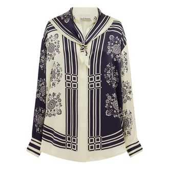 Alemais Chemise Banderra Scarf Soie Al&eacute;mais
