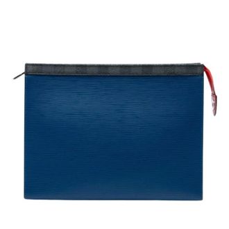 Louis Vuitton Sac pochette vintage doccasion - Homme - Pre-owned - Bleu - Taille: ONE Size