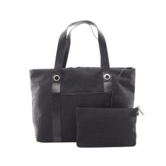 Bulgari unisex, Pre-owned, Noir, Taille: ONE Size Sac cabas vintage Pre-owned