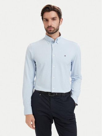 Tommy Hilfiger Hemd MW0MW43433 Hellblau Regular Fit