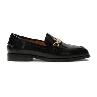 Kazar Schwarze Slip-On Halbschuhe mit Metallverzierung - - Shoes - Damen - Schwarzk - 36 EU