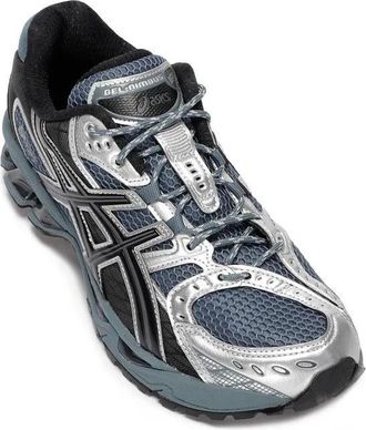 Asics Asics Low-Top Sneaker - Lace-Up Sneakers With Mesh And Synthetic Leather U - Gr. 10_5 - in Blau - für Damen