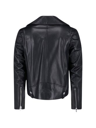 Diesel Mens Jackets Black Cowhide
