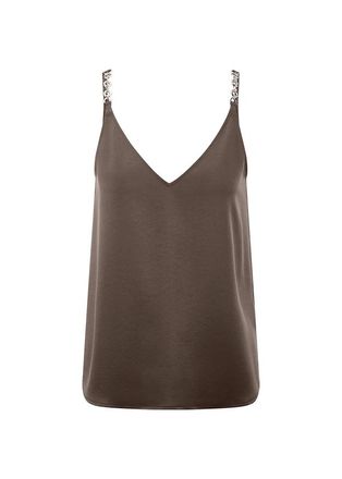 Riani Satintop mit V-Ausschnitt