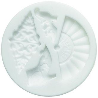 Silikomart Silikomart |Silikonform, Flamenco-Form, Maße 52 x 29 mm, Made in Italy