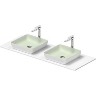 Duravit Sivida Doppelwaschtisch Set eckig inkl. Konsole - Duravit