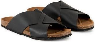 Saison 1865 Sandales plates en cuir