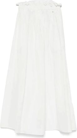 Herno Femme, Jupes, Blanc, Taille: 40 FR Taffeta Skirt