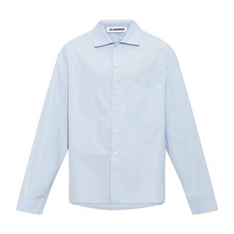 Jil Sander Pocket Shirt - - Shirts - Herren - Blau - 2XL