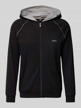 HUGO BOSS Sweatjacke mit Kapuze Modell Mix&Match