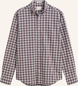 GANT Hemd Regular Fit rot