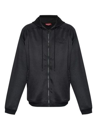 Diesel hoodie &agrave; fermeture zipp&eacute;e - Noir