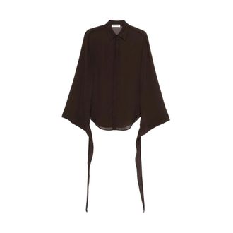 Frankie Shop Damen, Blusen & Hemden, Braun, XSGr&ouml;&szlig;e