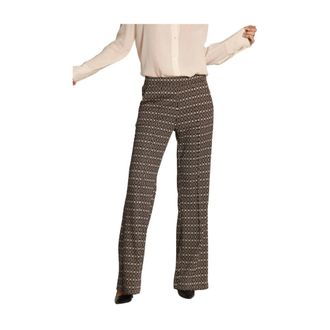 Mason's Femme, Pantalons, Multicolore, Taille: 38 FR Pantalon Chino dHiver &agrave; Motifs G&eacute;om&eacute;triques