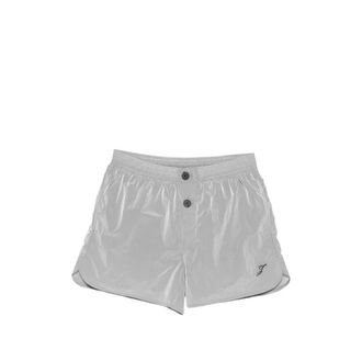 Jacquemus Homme, Maillots de bain, Gris, Taille: 2XL Le Short De Bain Puntini