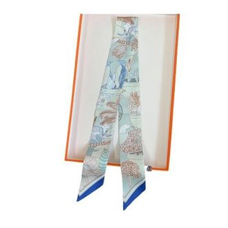 Generico Lot de 5 écharpes en soie française de 90 cm, rubans décoratifs pour les fêtes pour femmes, Color5, taille unique