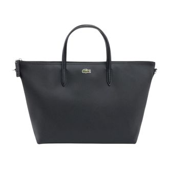 Lacoste Petit sac cabas &agrave; bandouli&egrave;re L.12.12 Concept - - Bags - Damen - Schwarzk - ONE SIZE