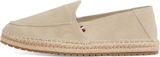 Tommy Hilfiger Herren Espadrilles Flex Loafer mit Logo, Beige (Beige), 40