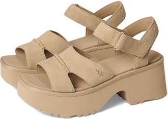 UGG Sandales New Heights avec sangle de cheville pour femme, Graines de moutarde, 40.5 EU