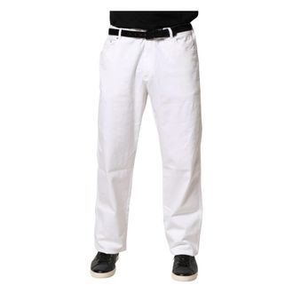 Paul & Shark Straight Mid Waist Denim Hose Jeans - - Jeans - Herren - Wei&szlig; - 3XL