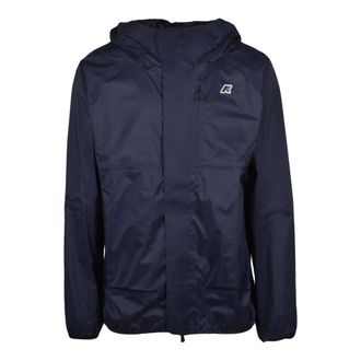 K-Way Homme, Sport, Bleu, Taille: XL Veste Trois Couches en Nylon Ripstop