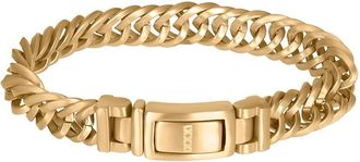 iXXXi Men Edelstahlarmband Peru mattes Gold | 19cm