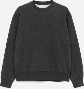 Arket Legeres Sweatshirt -Grau