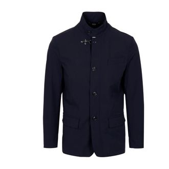 Fay Nylon Reisejacke - - Jackets - Herren - Blau - 2XL