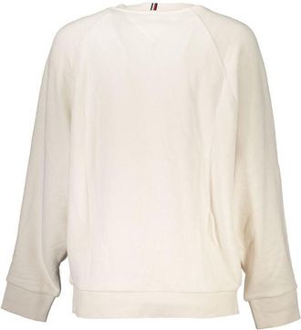 Tommy Hilfiger Cotton-Blend Crew Neck Sweatshirt - Beige