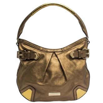 Burberry Pre-owned Leder Handtaschen - - Pre-owned - Damen - Gelb - ONE SIZE