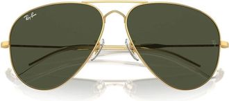 Ray-Ban unisex, Accessoires, Jaune, Taille: 62 MM Rb3825 Aviator Lunettes de soleil