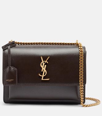 Saint Laurent Sac &agrave; bandouli&egrave;re Cassandre en cuir