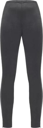 Pinko Pinko, Femme, Pantalons, Gris, Taille: 36 FR Pantalon Polo en Velours