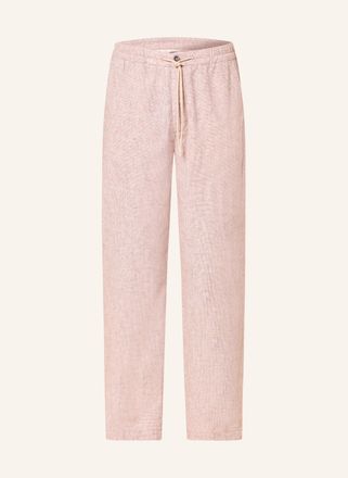 Alberto Chino Luis Wide Fit Mit Leinen rosa