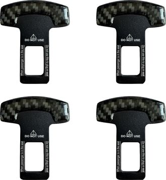 Generic Anschnaller Adapter Auto Gurtadapter Stecker VerläNgerung, Gurtschloss Adapter, Anschnaller Verlängerung Autogurt Stecker, grau Gurtschloss Adapter fü