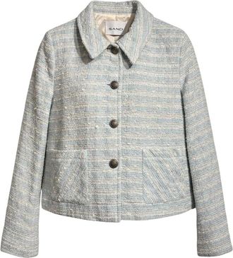 Sand Copenhagen Sand, Femme, Vestes, Bleu, Taille: 40 FR Jandi N Jacket