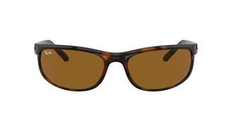 Ray-Ban Rb2027 Predator 2 Lunettes de Soleil, Havane Sombre, 62 Mixte Adulte