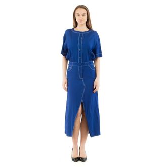 Moschino Femme, Robes, Bleu, Taille: 36 FR Robes