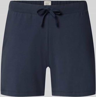 Schiesser Regular Fit Pyjama-Shorts aus Baumwoll-Mix