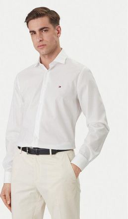 Tommy Hilfiger Hemd MW0MW43122 Wei&szlig; Slim Fit
